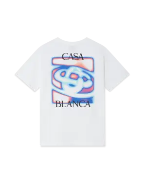 Casablanca Heat Map Logo Short Sleeve T-shirt - Multicolor