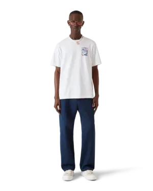 Casablanca Heat Map Logo Short Sleeve T-shirt - Multicolor