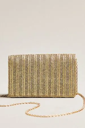 LISI LERCH Lilly Raffia Clutch