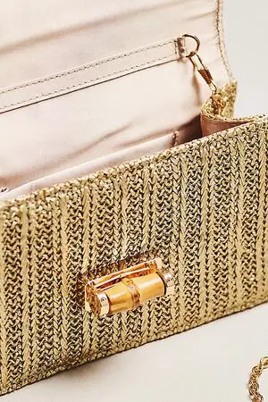 LISI LERCH Lilly Raffia Clutch