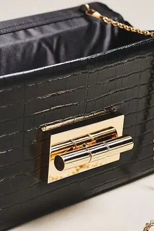 LISI LERCH Lillian Faux-croc Clutch