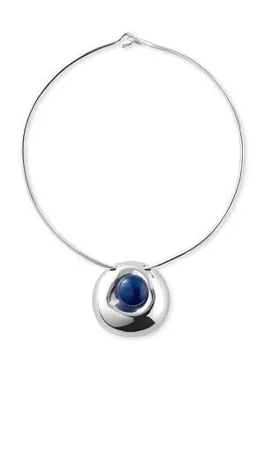 Éliou Marie Necklace - Metallic Silver