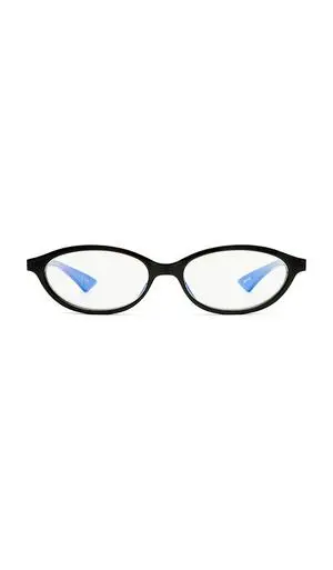 Le Specs Duskfall Blue Light Eyeglasses - Black