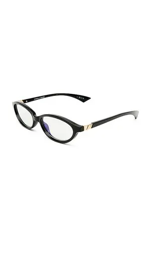 Le Specs Duskfall Blue Light Eyeglasses - Black