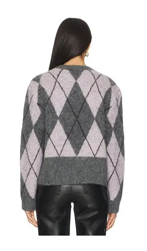 HERSKIND Argyle Knit Pullover