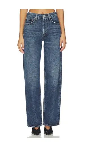 AGOLDE Arc Loose Wide Jeans - Blue