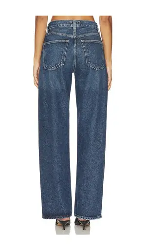 AGOLDE Arc Loose Wide Jeans - Blue
