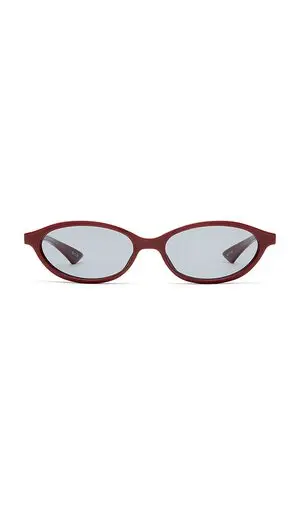 Le Specs Duskfall Sunglasses Merlot & Smoke Tint