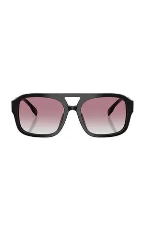 Tory Burch Aviator Sunglasses - Black