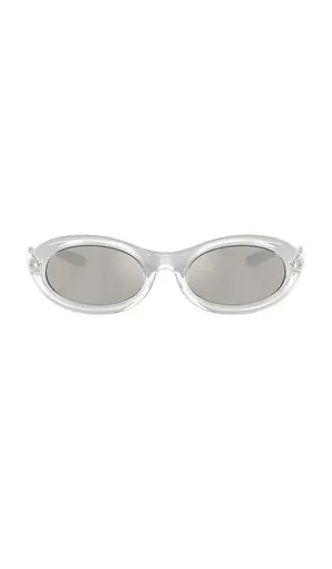 DIESEL Oval Sunglasses - Silver