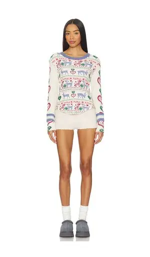 Free People We The Free Blissful Layering Tee - Snowdrop Combo