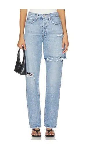 Women's Distressed Boyfriend Jeans