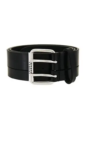 Isabel Marant Split Belt - Black & Silver