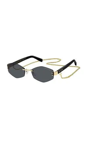 Marc Jacobs Geometric Rimless Sunglasses