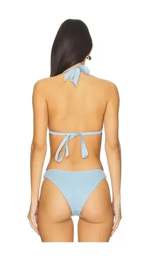 Frankies Bikinis Frank Thermal Triangle Bikini Top