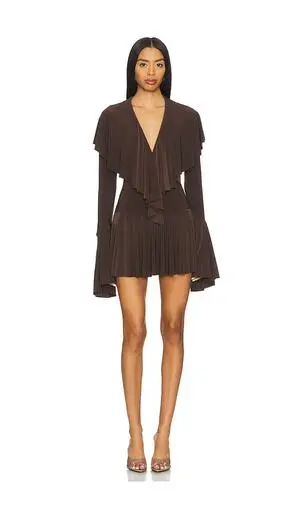 Deep V Long Sleeve Cocktail Dresses