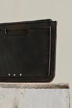 Free People We The Free Mini Vale Wallet - Black