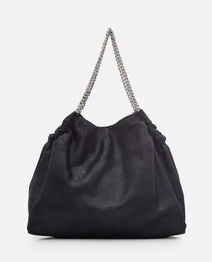 Stella McCartney Eco Shaggy Deer Tote - Black