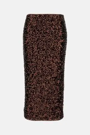 ROTATE BY BIRGER CHRISTENSEN Sequin-embroidered Pencil Skirt - Multicolor