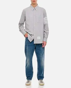 GOLDEN GOOSE Denim Happy Medium Stone Washed
