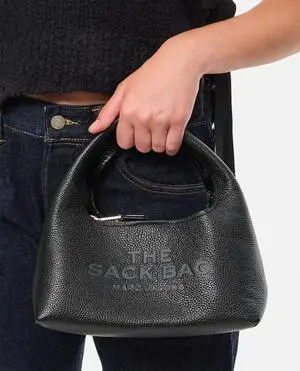 Marc Jacobs The Mini Sack Handbag - Black
