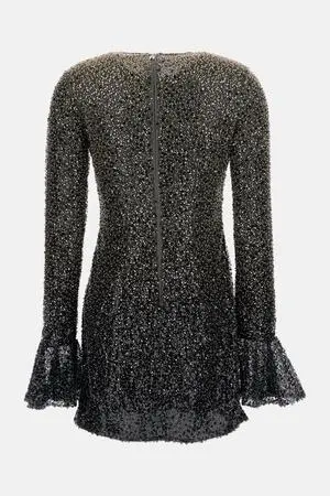 ROTATE BY BIRGER CHRISTENSEN Beaded Mini Dress - Multicolor