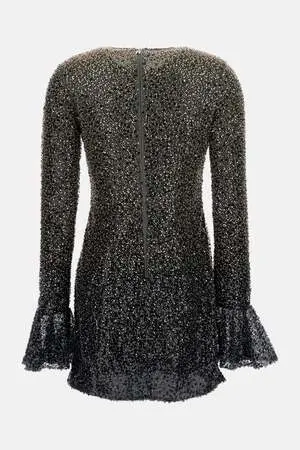 ROTATE BY BIRGER CHRISTENSEN Beaded Mini Dress - Multicolor