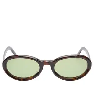 RETROSUPERFUTURE Cherry Round Frame Sunglasses - Havana