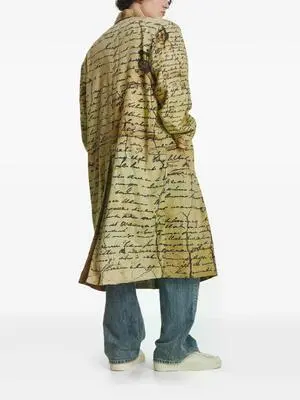 IRINA VOINEA Printed Coat