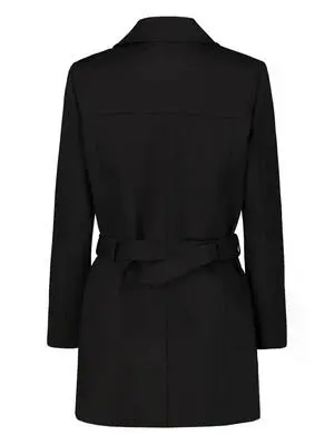 DRHOPE Belted Double-breasted Coat