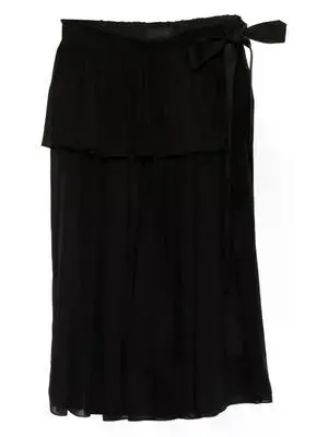 LANVIN Tiered Bow Trousers