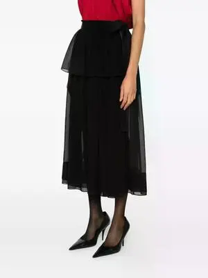 LANVIN Tiered Bow Trousers