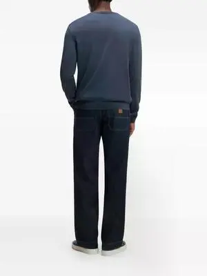 BOSS Crew-neck Wool Pullover