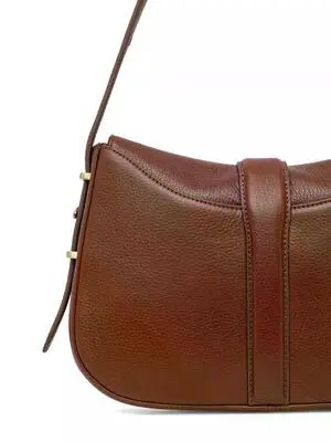 Barbour Alder Leather Shoulder Bag - Brown