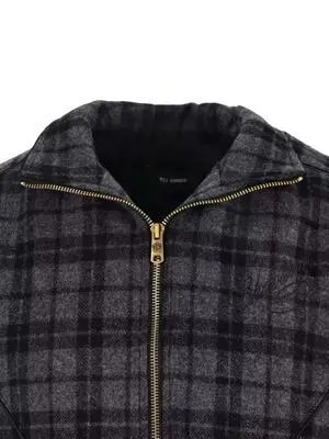 WILLY CHAVARRIA Zip-up Plaid Jacket