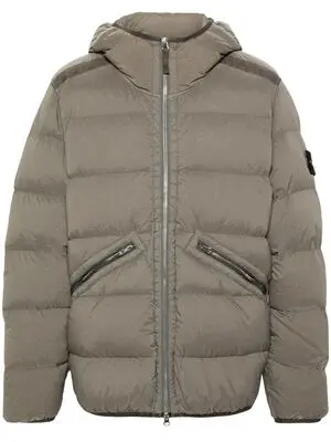 Stone Island Down Jacket - Green