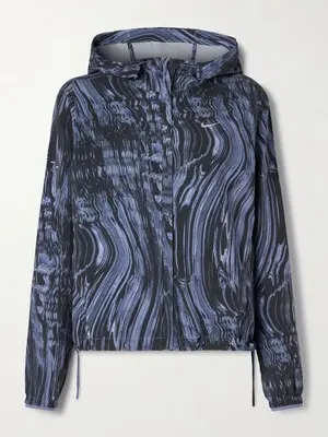 Nike Swift Hooded Printed Stretch Jacket