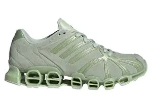 Adidas Mega Ghostride Sneakers - Linen Green/magic Lime Met