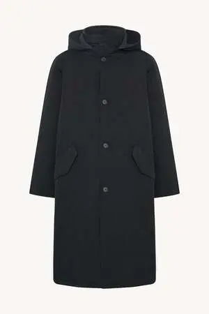 THE ROW Nikar Coat In Technical Cotton