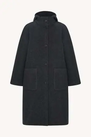 THE ROW Nikar Coat In Technical Cotton