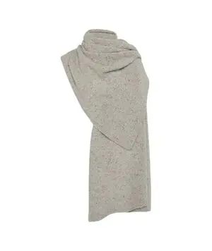 THE ROW Mantia Scarf - Light Grey Melange