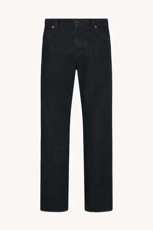 THE ROW Rossen Cotton Denim Jeans - Black