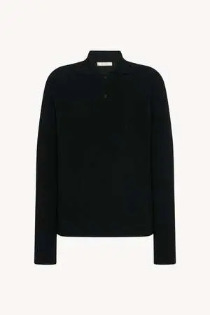 THE ROW Tiger Polo - Black