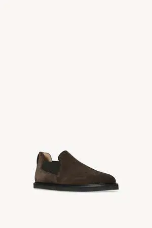 THE ROW Parker Slip-on Shoe - Pepper