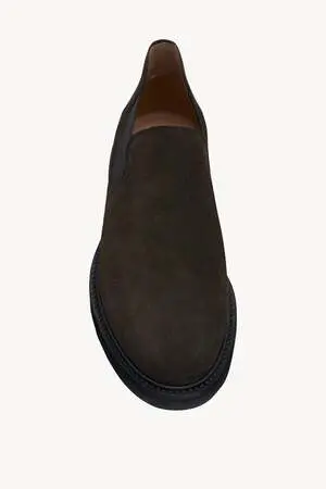 THE ROW Parker Slip-on Shoe - Pepper