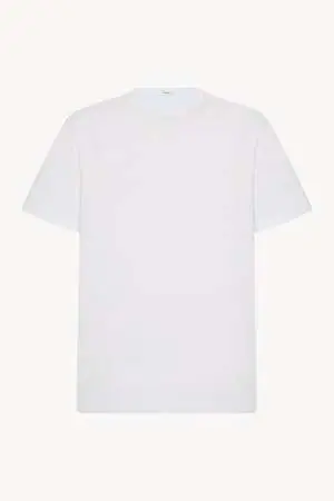 THE ROW Luke T-shirt In Cotton - White