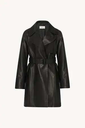 THE ROW Siempra Leather Coat
