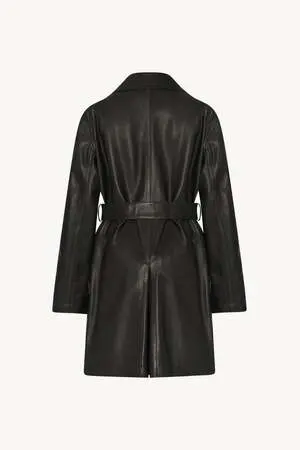 THE ROW Siempra Leather Coat
