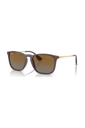 Ray-ban Square Sunglasses With Gradient Lenses - Brown