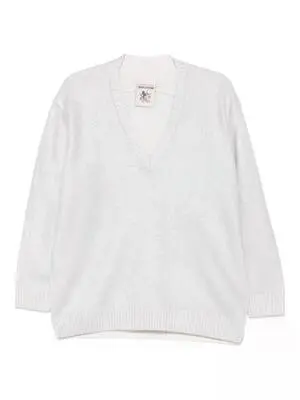 SEMICOUTURE Faustina V-neck Sweater